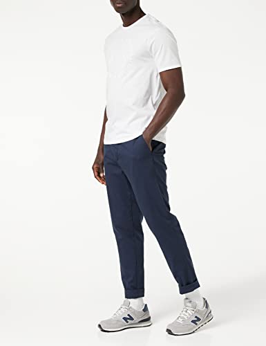 A|X ARMANI EXCHANGE Men's Tonal Classic Circle Logo Short Sleeve Tee Shirt, White, X-Large