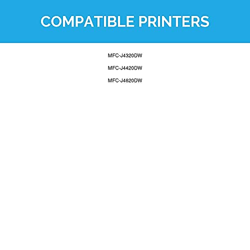 LD Compatible Ink Cartridge Replacement for Brother LC207BK Super High Yield (Black, 3-Pack)