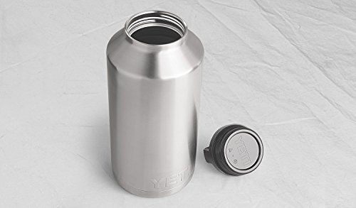 YETI Rambler 64oz Vacuum Insulated Stainless Steel Bottle with Cap (Stainless Steel)