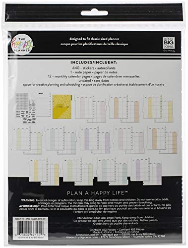 ME & MY BIG IDEAS Happy Planner EXT PK, Sunshine 453/Pkg