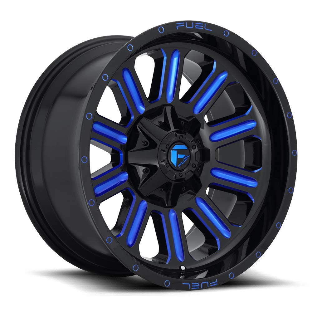 FUEL Hardline NLK-Gloss MIL BLU Wheel with Painted (20 x 7. inches /5 x 139 mm, 20 mm Offset)