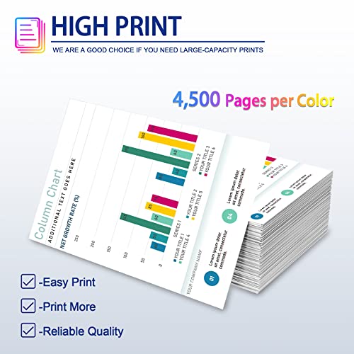 NUCALA Compatible TN115 TN-115 Toner: TN-115C TN-115M TN-115Y High Yield Toner Cartridge Replacement for Brother TN115C TN115M TN115Y to use with HL-4070CDW HL-4040CN/CDN MFC-9840CDW Printer (C/M/Y)