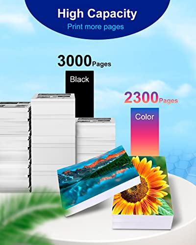 TN227 TN-227BK/C/M/Y High Yield 4 Pack Toner Cartridge Replacement for Brother TN227 TN223 TN 227 Compatible with MFC-L3770CDW HL-L3290CDW HL-L3270CDW MFC-L3710C HL-L3210CW