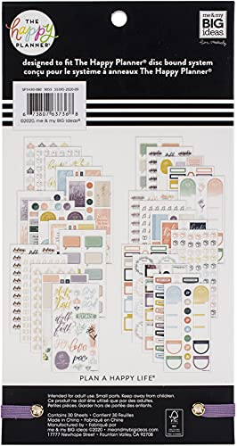 Me & My Big Ideas Happy Planner STCKRS, Well, 791/Pkg