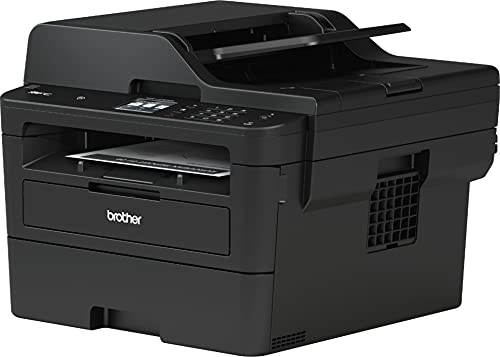 Brother MFC-L27 50DW All-in-One Wireless Monochrome Laser Printer, 36ppm, 2.7” Color Touch, Automatic duplex (2-sided), Durlyfish USB Printer Cable