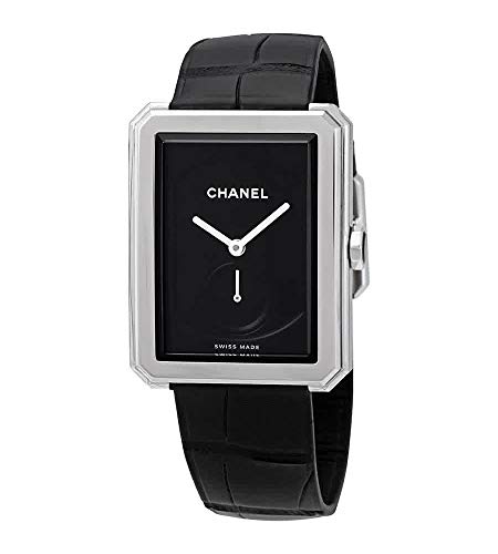 Chanel Boy-Friend Black Dial Ladies Watch H5319