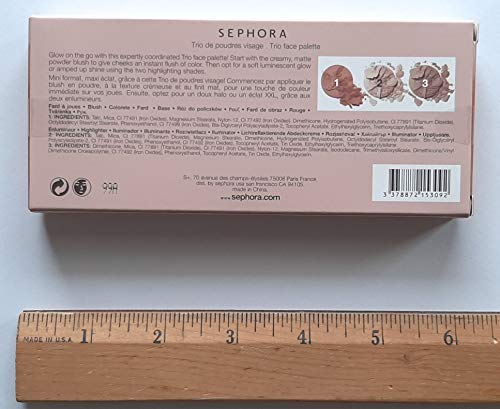 Sephora Collection Trio Face palette in Radiate