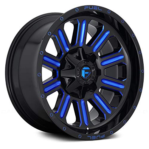 FUEL Hardline NLK-Gloss MIL BLU Wheel with Painted (20 x 10. inches /8 x 165 mm, -18 mm Offset)