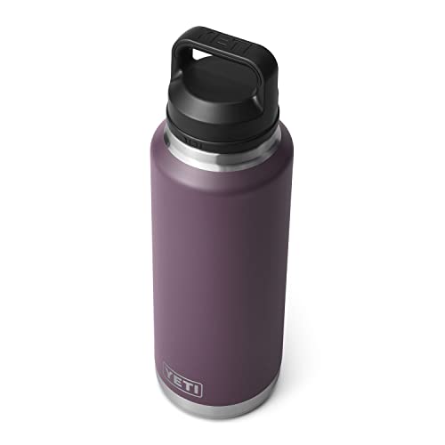 YETI Rambler 46 oz Bottle, Vacuum Insulated, Stainless Steel with Chug Cap, Nordic Purple