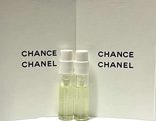 Set of 2 - Chance Eau Fraiche By Chanel for Women, Eau De Toilette Spray 0.05 Sampler