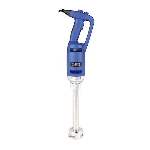 TK Tartle Kitchen Light Duty Commercial Immersion Blender, 350W Restaurant and Professional Use, 8000-20000RPM, Hand Mixer 12" Removable Shalft