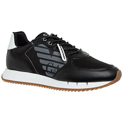 Emporio Armani EA7 Men Sneakers Black - White 9.5 US