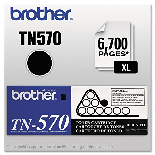 BrotherĀ® TN-570 Black Toner Cartridge
