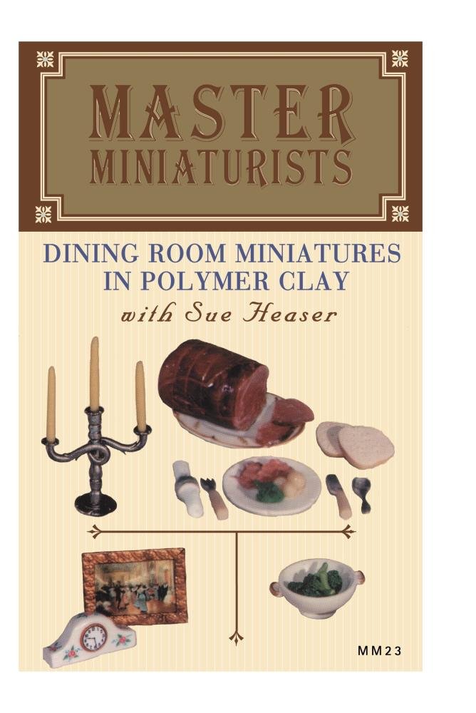 MM23: Dining Room Miniatures in Polymer Clay