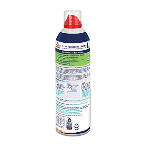 BISSELL Pet Power Shot Oxy for Carpet & Area Rugs, 14 ounces, 13A21 , Black