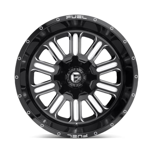 Fuel 1PC D620 20X10 8X170 GL-BLK-MIL -18MM - D62020001747