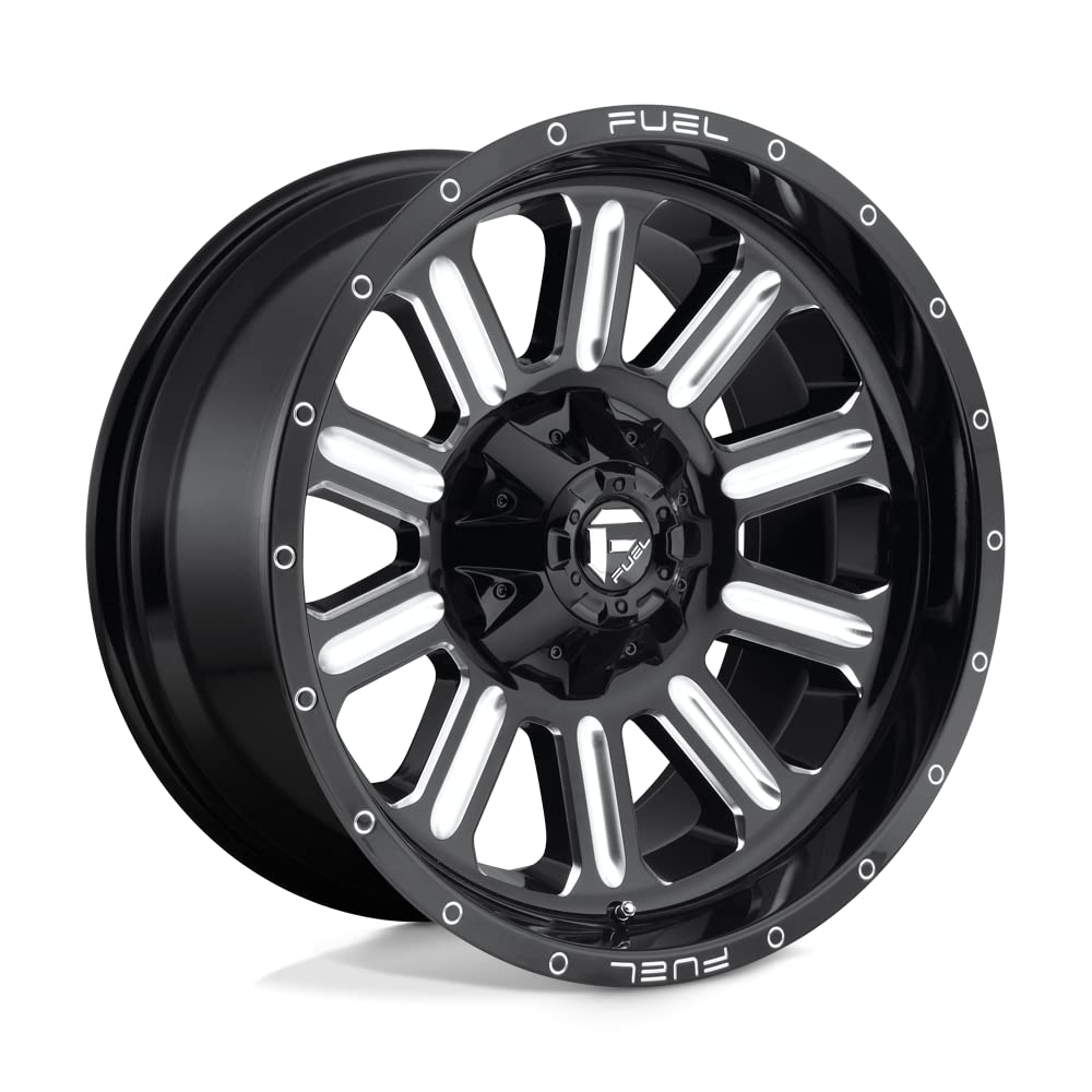 Fuel 1PC D620 20X10 8X170 GL-BLK-MIL -18MM - D62020001747