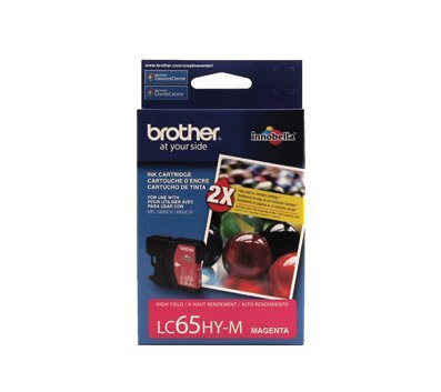 4 X Brother LC65 Magenta Ink Cartridge