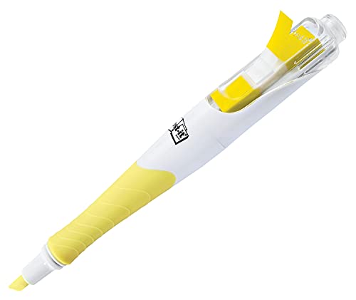 Post-it 689HL3 Flag Highlighters,w/ 50 Flags,3/8-Inch W,3/PK,Yellow/Pink/Blue