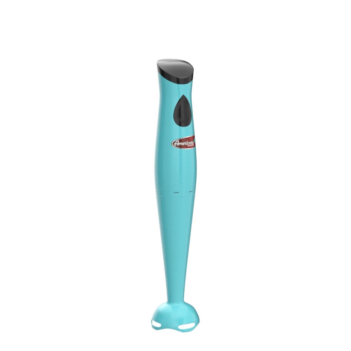 Elite Gourmet EHB-2425BL Aqua Electric Immersion Hand Blender, 150 Watts, For Soups, Sauces, Baby Food, Blue
