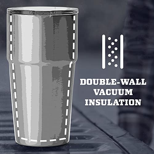 YETI Rambler 16 oz Stackable Pint, Vacuum Insulated, Stainless Steel with MagSlider Lid, Nordic Purple