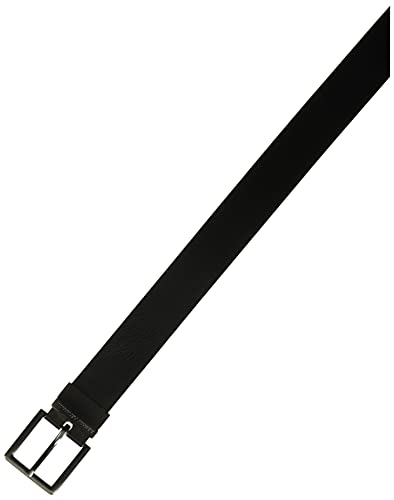 Armani Exchange Men's Skinny Leather Belt, Black/Brown Black/Brown, 30
