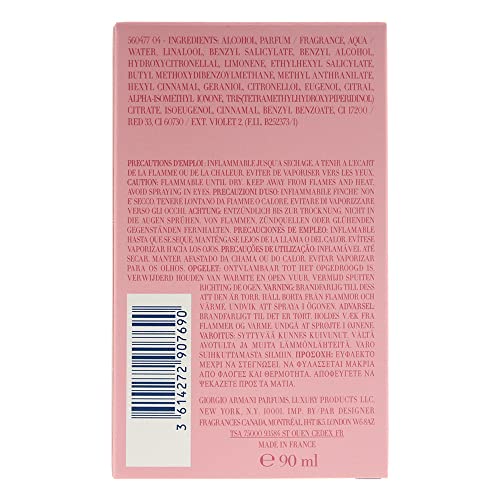 Giorgio Armani My Way for Women Eau de Parfum Spray, 3 Fl Oz (Pack of 1)