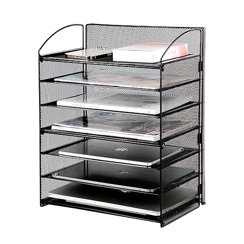 COSYAWN Mesh Desk Paper Tray Organizer