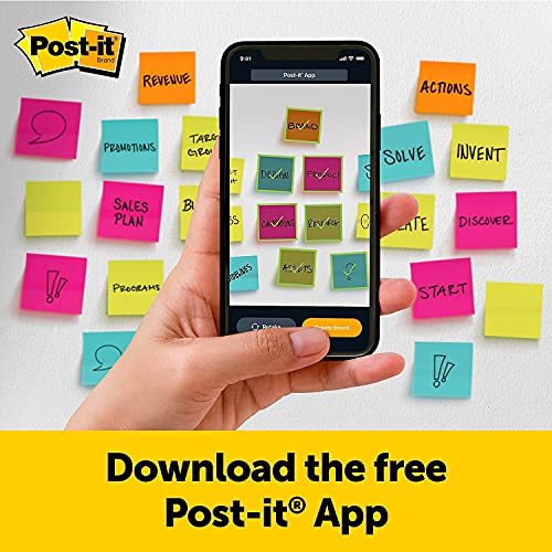 Post-it 563PRL Self Stick Tabletop Easel Ruled Pad, Command Strips, 20 x 23, White, 20 Shts/Pad