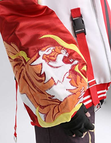 miccostumes Womens Game Sun Bin Cosplay Costume for Tiger New Year with Hat (Medium, Multicolored)