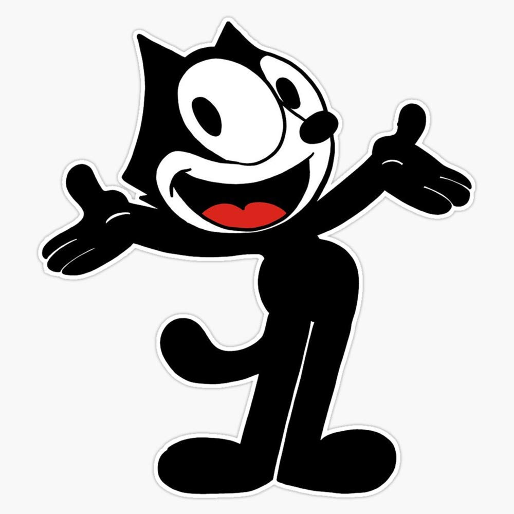 Felix The Cat Bumper Sticker - Sticker Decal