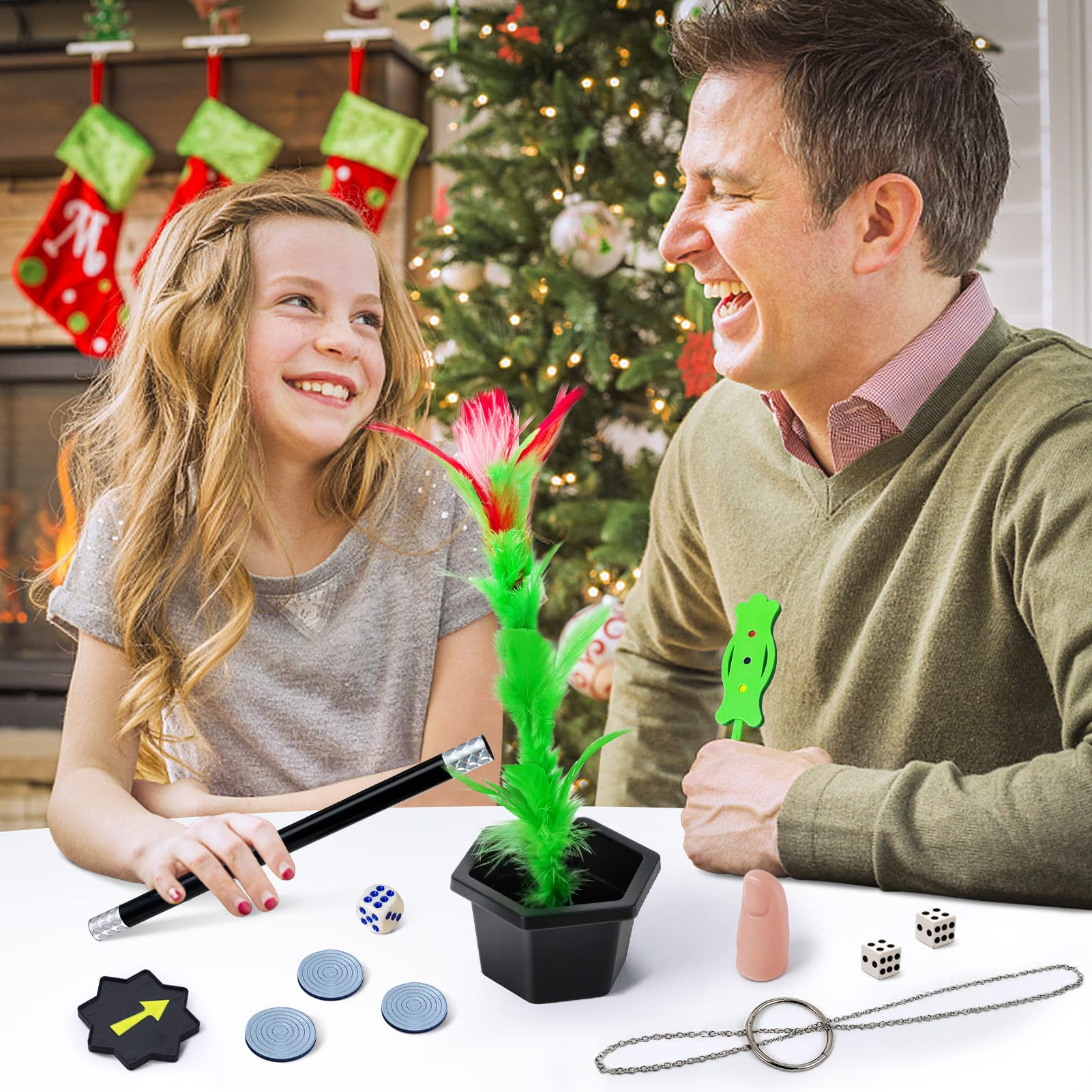 Heyzeibo Magic Set - Magic Tricks Kit With Step-By-Step Instructions for Kids Ages 6-12 - Magic Toy Gifts for Girls and Boys Beginners