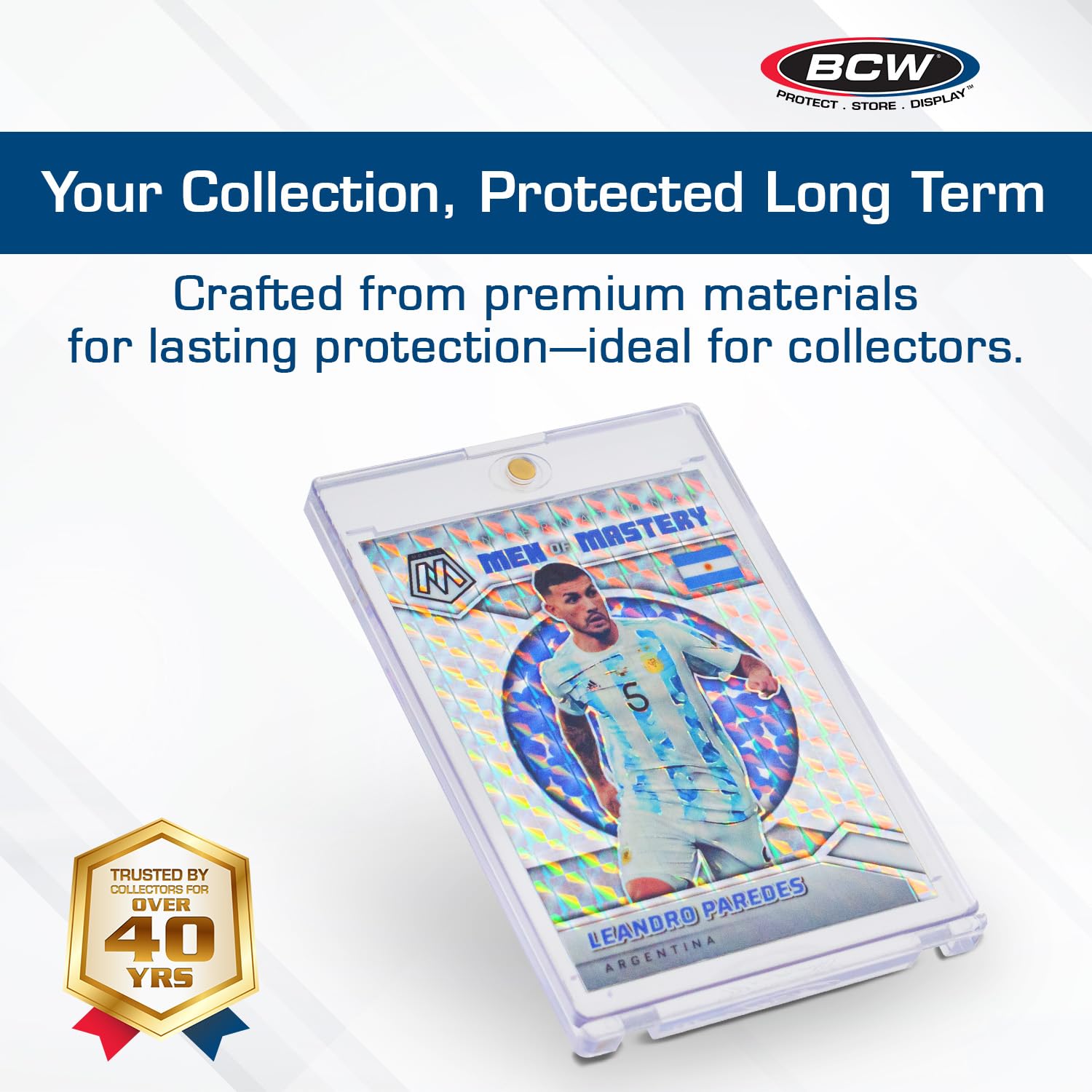 Box of 20 BCW Magnetic Card Holders - 35 Pt.