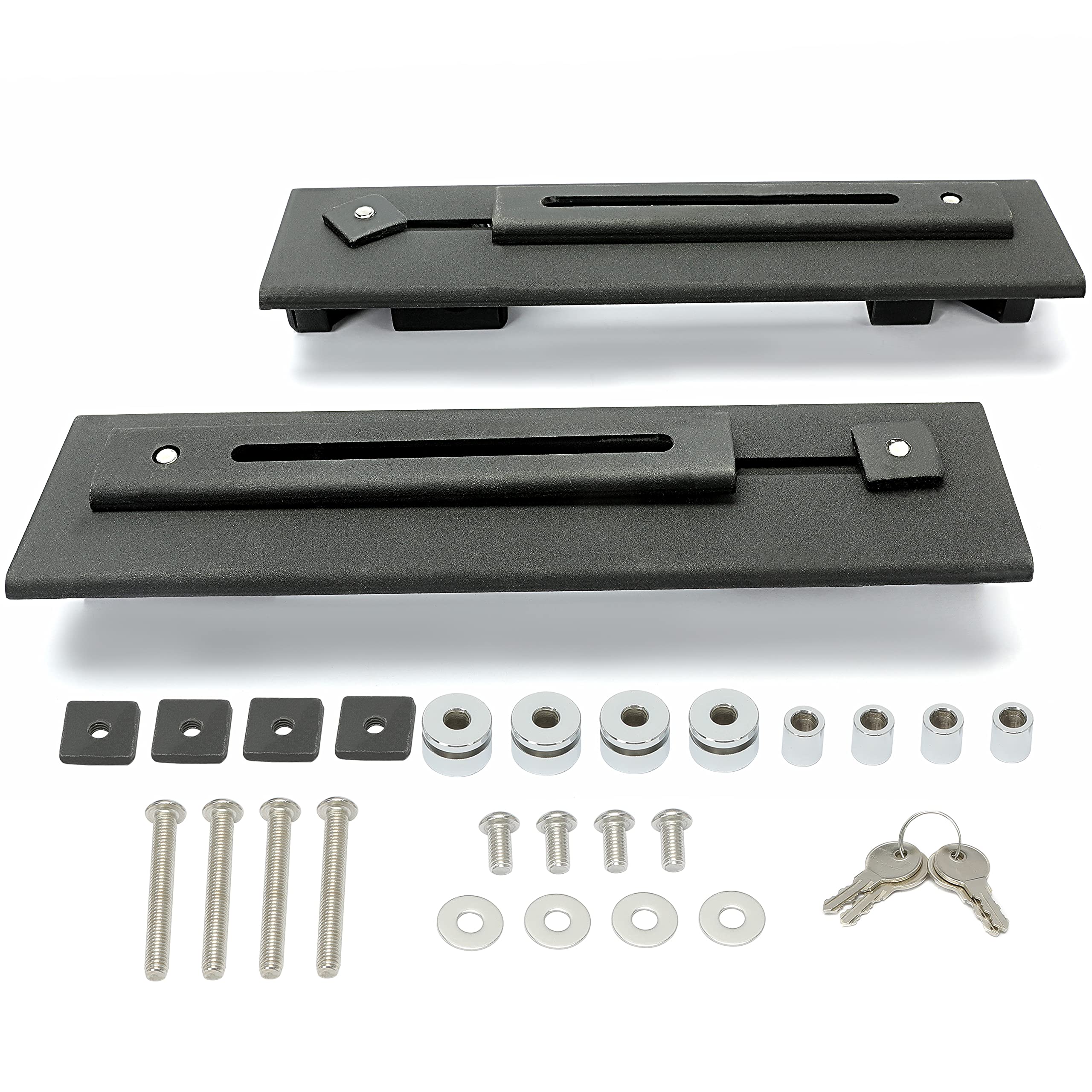 EGO BIKE Universal Hard Saddle Bags Detachable Mounting Brackets Compatible with 8mm Mounting Holes Quick Release