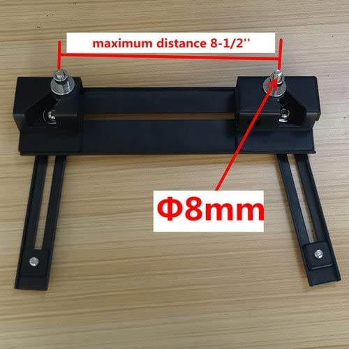 EGO BIKE Universal Hard Saddle Bags Detachable Mounting Brackets Compatible with 8mm Mounting Holes Quick Release