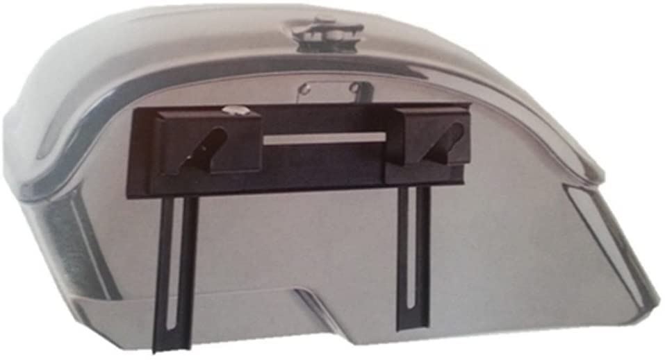 EGO BIKE Universal Hard Saddle Bags Detachable Mounting Brackets Compatible with 8mm Mounting Holes Quick Release