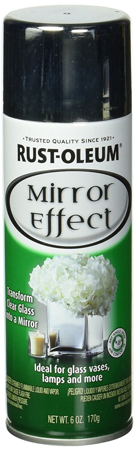 Rust-Oleum 267727 Specialty Mirror Spray, 6-Ounce, Silver
