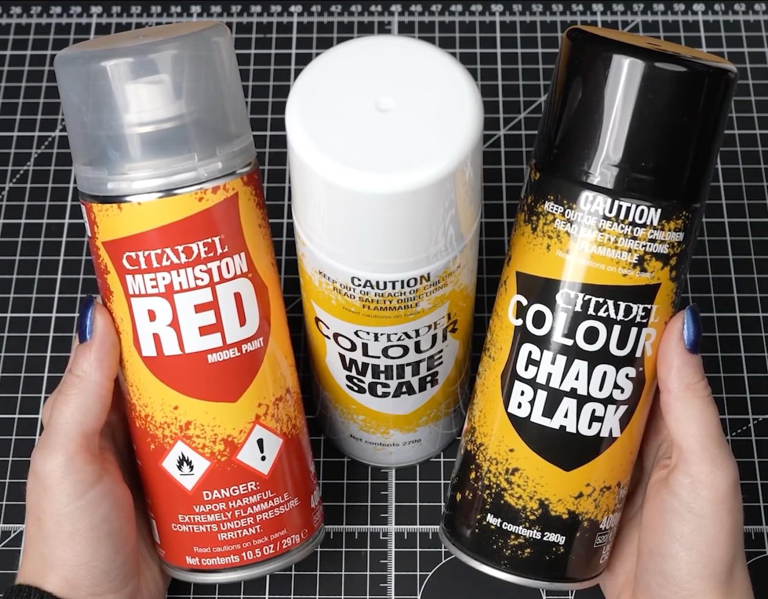 Games Workshop Citadel Spray Paint Chaos Black 9.9 Oz