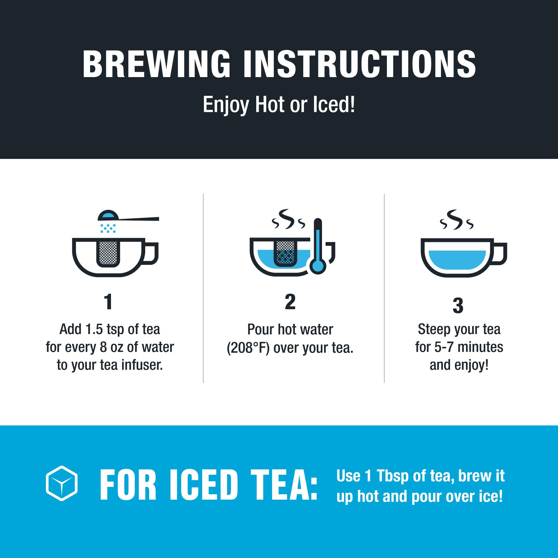 Tiesta Tea - Blueberry Wild Child, Loose Leaf Blueberry Hibiscus Herbal Tea, Non-Caffeinated, Hot & Iced Tea, 5.5 oz Tin - 50 Cups, Natural Flavors, Herbal Tea Loose Leaf Blend