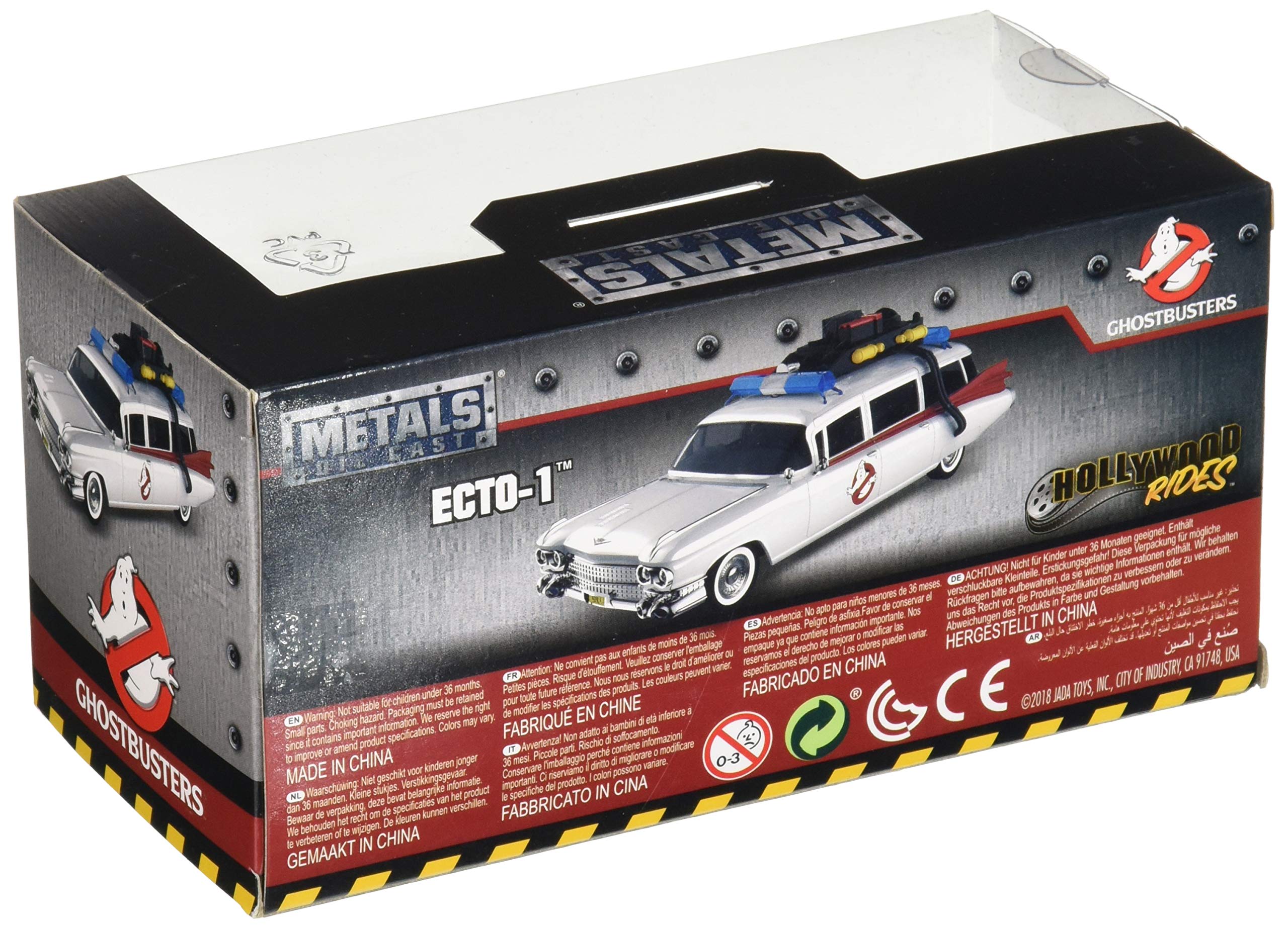 JADA 1: 32 W/B - Metals - Hollywood Rides - Ghostbusters Ecto-1