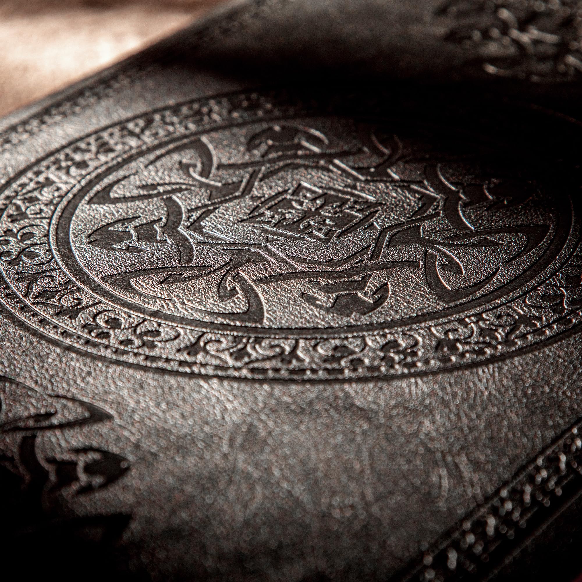 CAGIE Leather Vintage Journal for Men Soft Cover 256 Lined Pages Notebook 180 Lay Flat for Writing Travel Diary, 5.7'' x 8.3'', Black