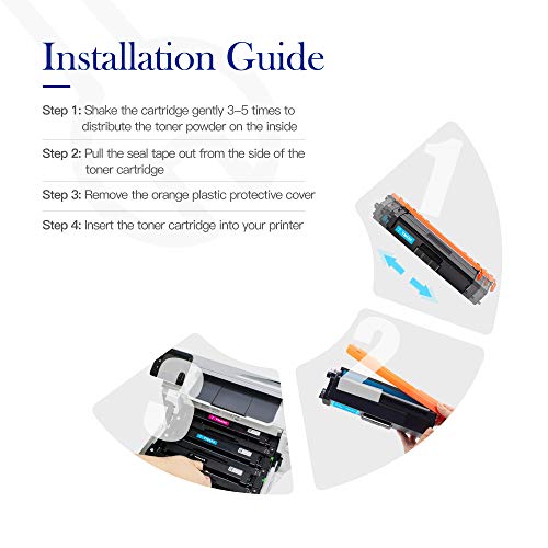 Valuetoner Compatible Toner Cartridge Replacement for TN433 TN 433 TN-433 TN436 TN431 Compatible with HL-L8360CDW HL-L8360CDWT HL-L8260CDW MFC-L8610CDW MFC-L8900CDW MFC-L9570CDW Printer (4 Pack)