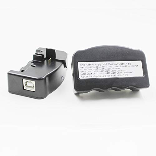 UniPrint Chip Resetter Compatible for Brother LC101 LC103 LC105 LC107 Ink Cartridge Refill LC203 LC205 LC207 LC201 Genuine Ink Cartridge