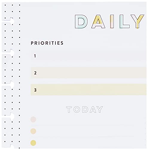 Me & My Big Ideas Happy Plan Planner Fill Paper