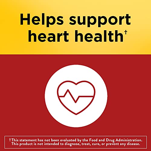 Nature Made CoQ10 100 mg, Dietary Supplement for Heart Health Support, 120 Softgels, 120 Day Supply