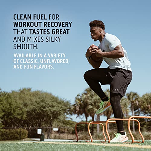 Ascent Native Fuel Whey Protein Powder - Post Workout Whey Protein Isolate, Zero Artificial Ingredients, Soy & Gluten Free, 5.7g BCAA, 2.7g Leucine, Essential Amino Acids, Chocolate Peanut Butter 2 lb