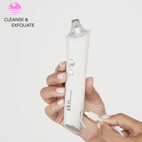 skn by conair Microdermabrasion Facial Tool, Remove Dead Skin Cells and Dirt from Clogged Pores