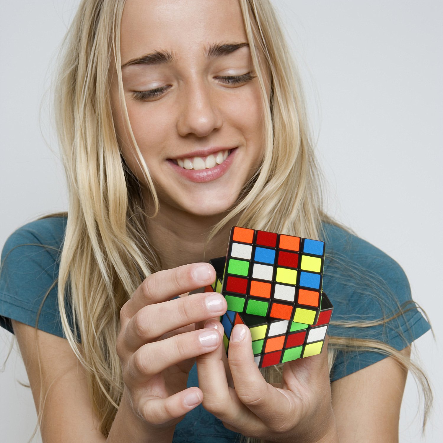 Speed Cube, Vamslove Kids Toys 4x4x4 Smooth Brain Teaser Puzzle Turns Quicker Smart Magic Cube, Toys for Kids Boys Girls Adults
