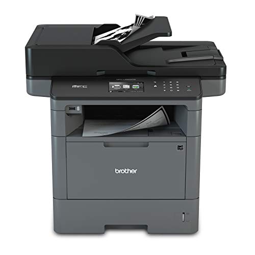 Brother MFCL5900DW Business Laser All-in-One with Advanced Duplex and Wireless Networking, Amazon Dash Replenishment Enabled and Brother Printer TN850 High Yield Toner Bundle