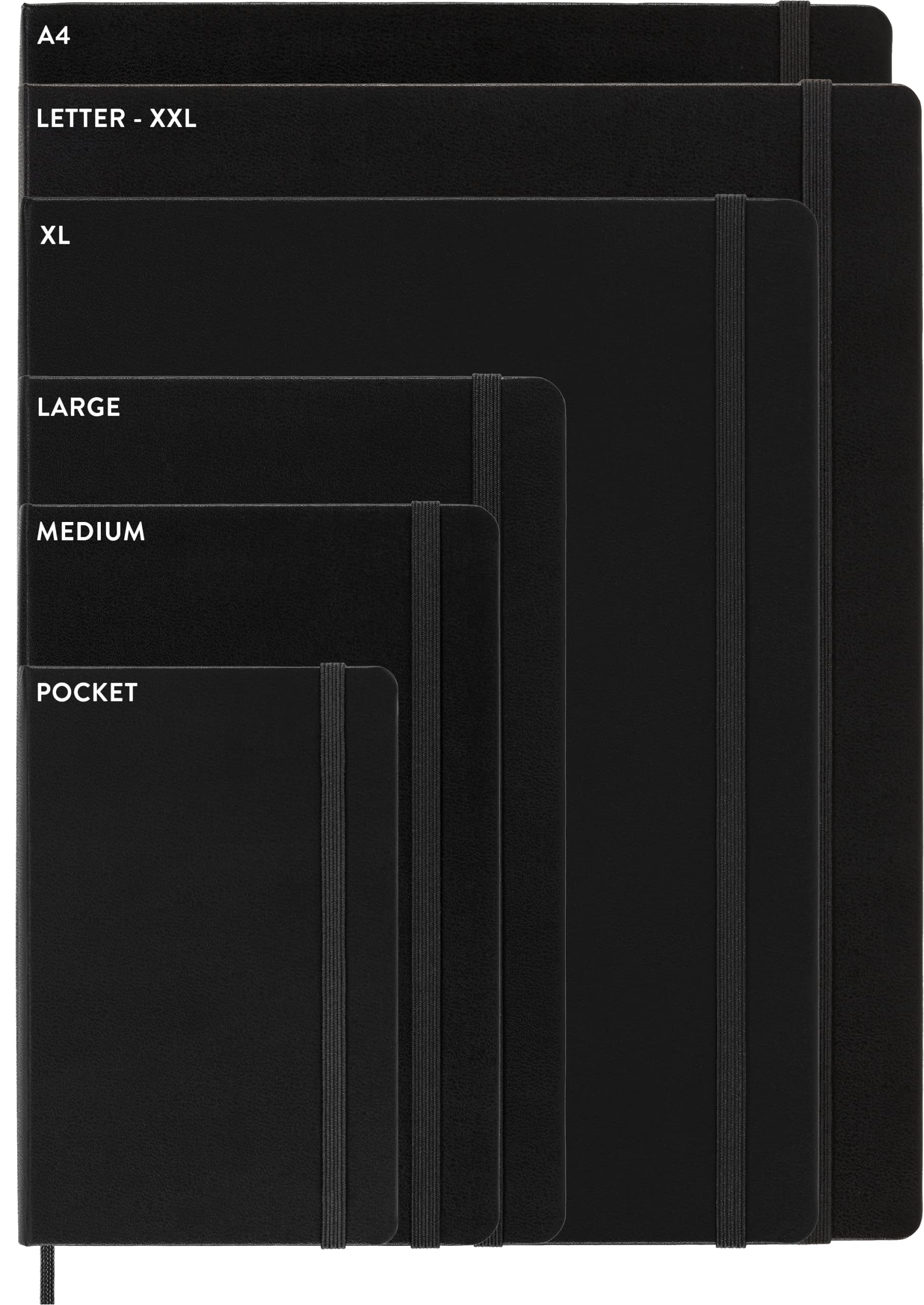 Moleskine Classic Notebook, Hard Cover, Pocket (3.5" x 5.5") Ruled/Lined, Black, 192 Pages